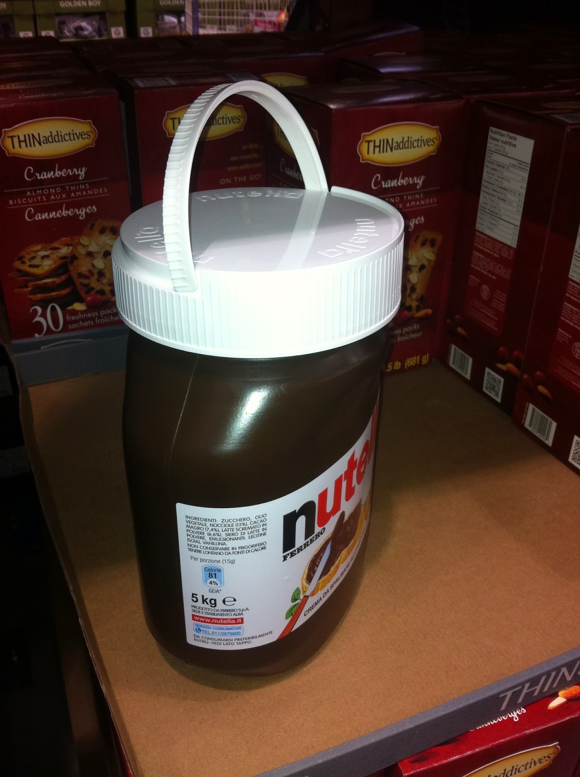 Restless Momentum: Nutella 5kg